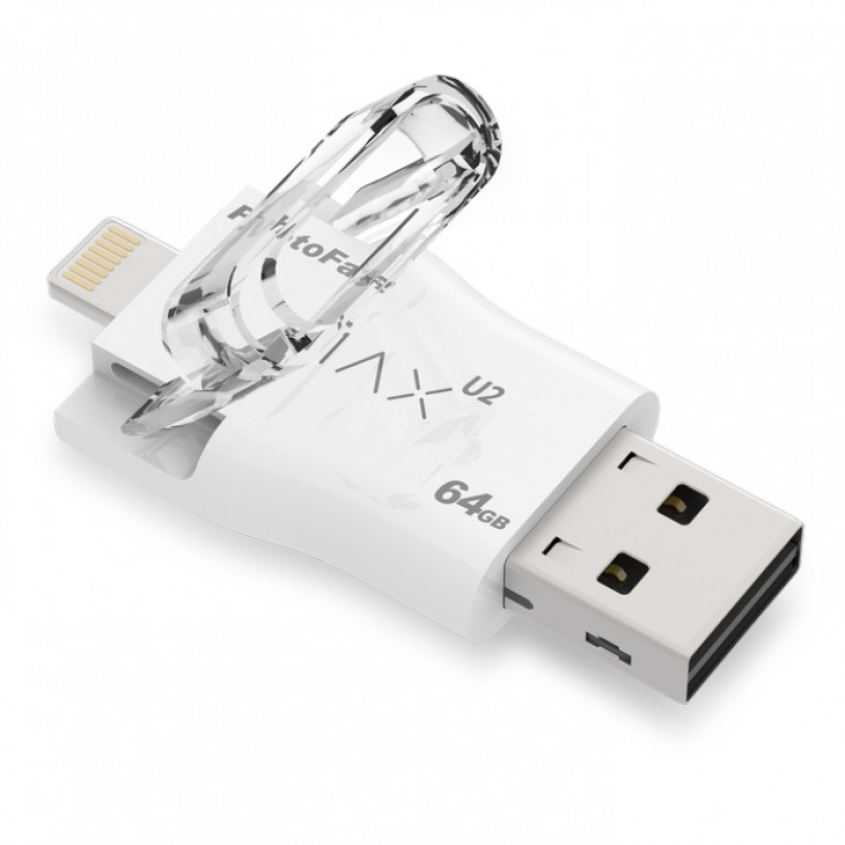 PhotoFast i-FlashDrive MAX USB Stick 64GB - външна памет за iPhone ...