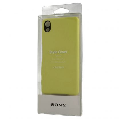 Sony Style Cover - оригинален тънък пластмасов кейс за Sony Xperia X ...
